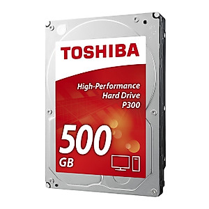 Toshiba P300 500GB 7200RPM 3.5" SATA HDD 'Bulk' (HDWD105UZSVA)