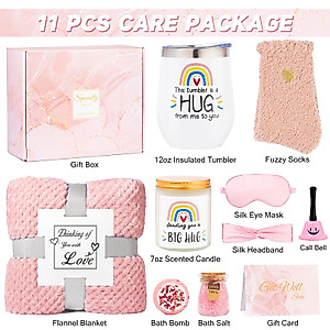 Get Well Gifts for Women - Relaxing Spa Gift Baskets - Sympathy Gifts for Loss of Loved One - Self Sick Care Package for Sick Friends Feel Better Post Surgery Recovery Encouragement Cheer up Gifts