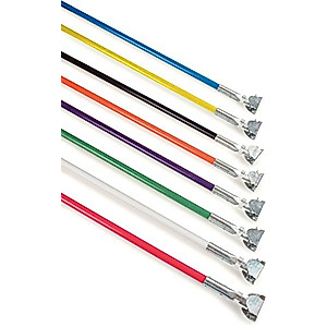 Carlisle FoodService Products 4585000 Wood Dust Mop Handle, 15/16" Diameter x 60" Length