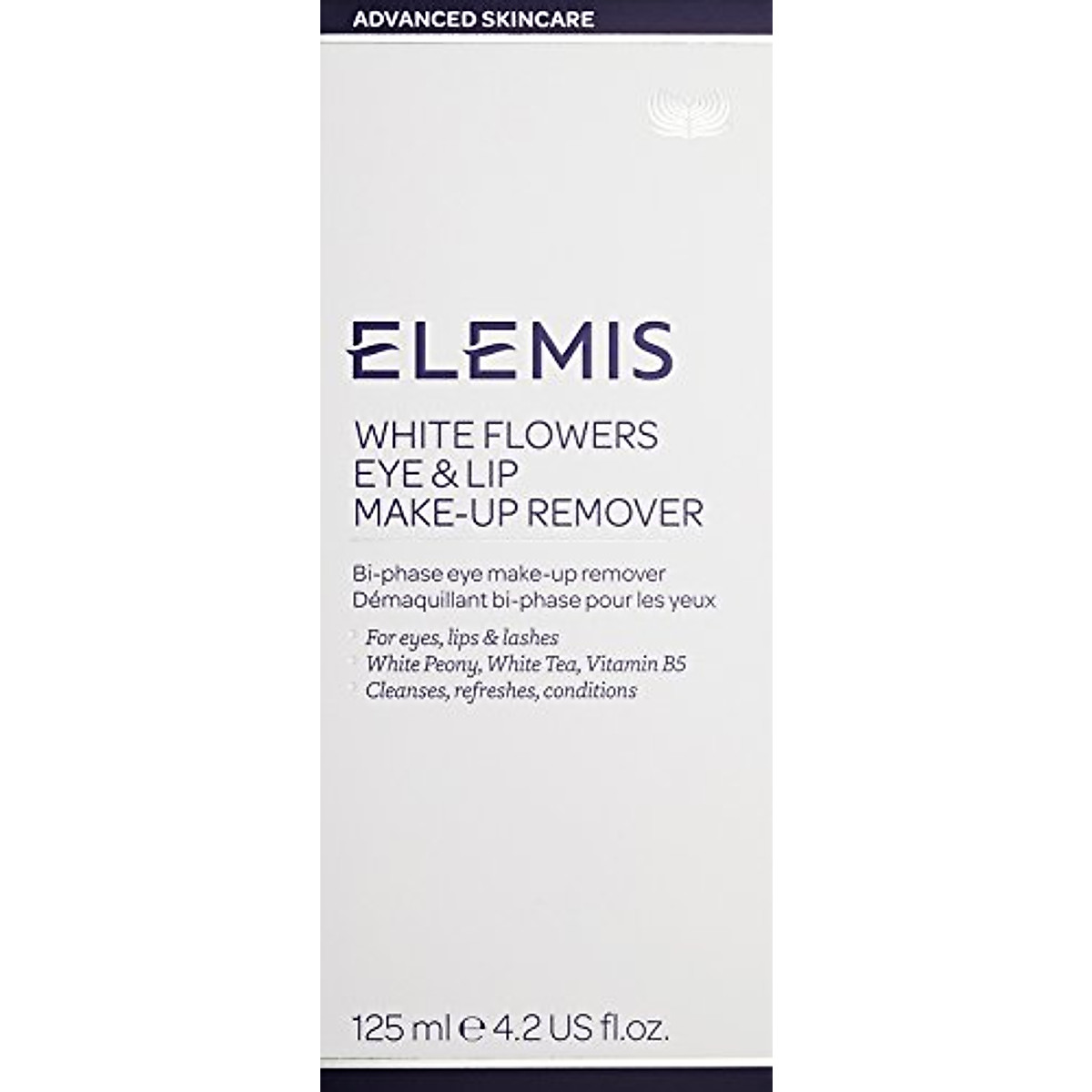ELEMIS White Flowers Eye & Lip Make-Up Remover; Bi-Phase Eye Make-Up Remover, 4.2 Fl Oz