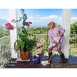 Chicken Daddies Wall Calendar 2024 - Better Hens & Gardens Edition | Funny Gifts | Funny Gifts | Birthday Gifts | Secret Santa | Gag Gifts | Weird Stuff