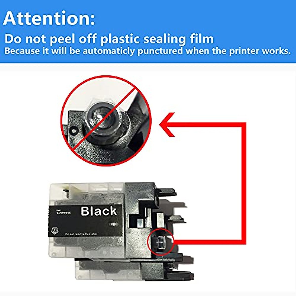 LCL Compatible Ink Cartridge Replacement for Brother LC101 LC101XL LC-103 LC103 XL LC103XL LC101BK LC103BK High Yield DCP-J132W DCP-J152W DCP-J172W DCP-J4110DW DCP-J552DW DCP-J752DW (10-Pack Black)