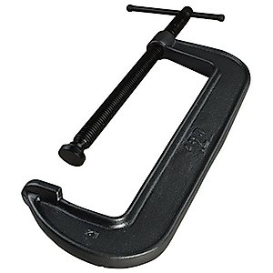 BESSEY 540-14 Ductile Alloy C-Clamp, 14 In. x 3 3/4 In. Throat Depth & 2,850 lb Clamping Force
