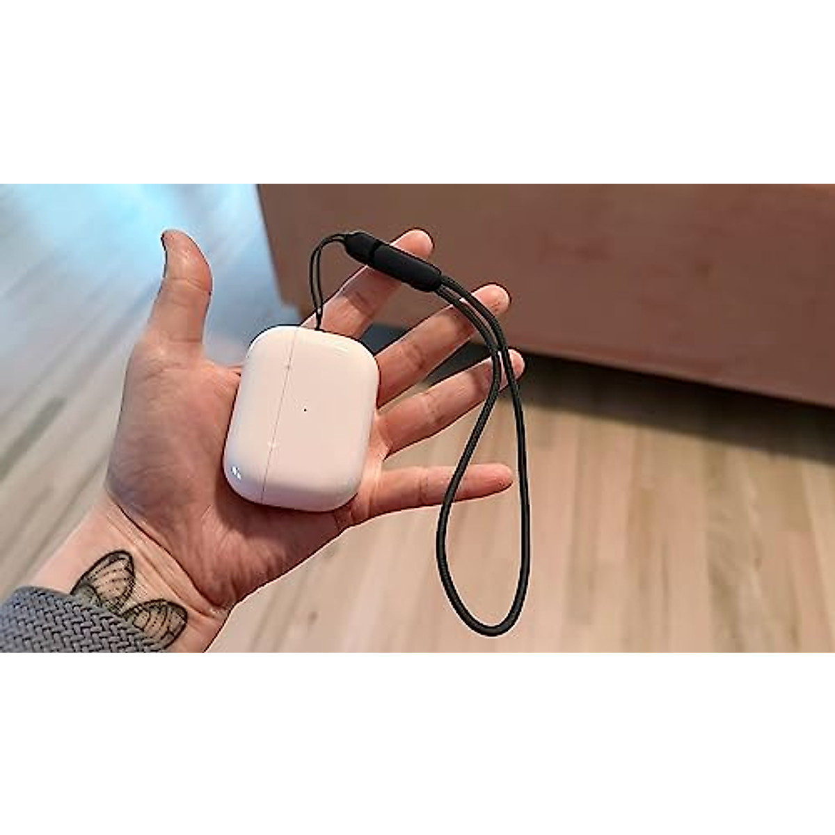 Incase Lanyard Compatible with Apple Airpod Pro 2, Premium Lanyard with Adjustable Clip Secure Airpods with Style (Black 2Pack)