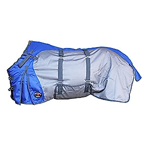 CHALLENGER 64" 1200D Horse Turnout Waterproof Heavy Weight Winter Blanket 5EE22RB