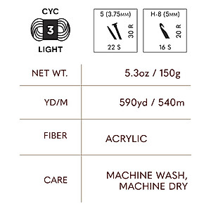 Lion Brand Yarn Mandala, Multicolor Yarn for Knitting, Crochet and Crafting, Banshee, 1 Pack