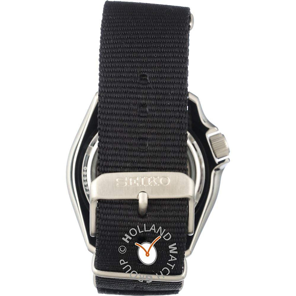 Seiko Analog SRPD55K3, Black/White, Strip