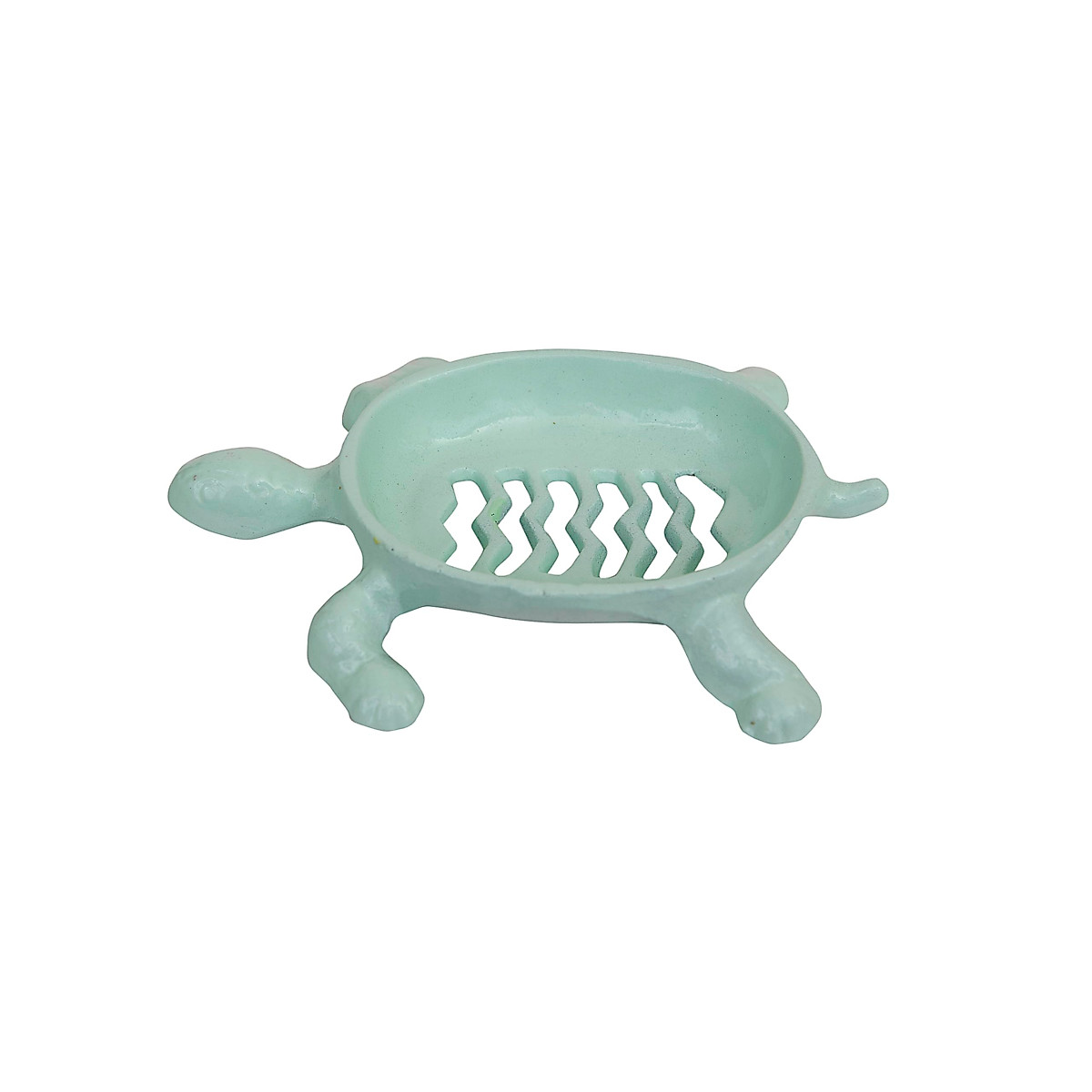 Creative Co-Op Cast Iron Turtle Soap Dish