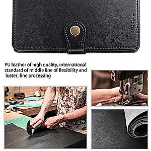 Compatible with Samsung Galaxy A40 Case,Compatible with Samsung Galaxy A40 SM-A405 PU Leather Card Slot Flip Stand Wallet Protective Cover Hei