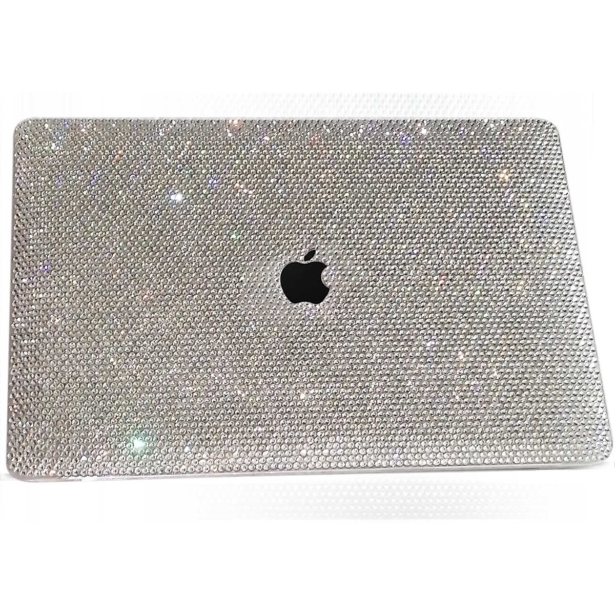 Teazgopx Bling Rhinestone Case Compatible with MacBook Pro 15 Inch 2019 2018 2017 2016 Release (Model:A1990 A1707),Glitter Sparkle Diamond Case Fashion Luxury Shiny Crystal Hard Shell for Women Girls