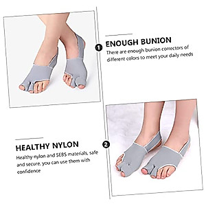 Lurrose Pedicure Stand 2 Pairs Split Foot Protector Bunion for Women Wrist Guard Splint Wrist Brace Thumb Brace Tool Stand Night Splint Hallux Valgus Correcting Socks Thumb Splints