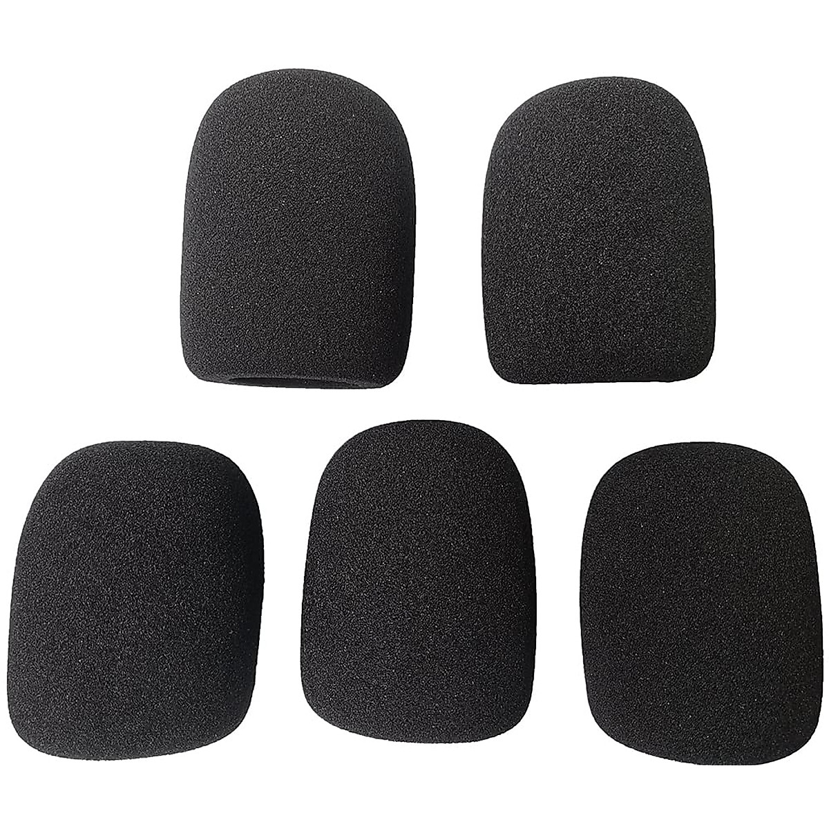 5 Pack Foam Cover, Handheld Microphone Windshield, Professional Microphone Soft Foam Cover, Microphone Windproof Sponge, Windshield, Microphone Cover,Windscreens