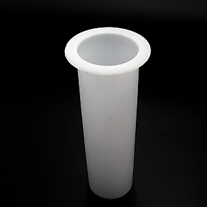 TAUROX Mini Split Cover Wall Sleeve for Air Conditioning Line Set Covers for Outside Units AC Sleeve Through The Wall Pipe Accessories (8.66 inches Length)