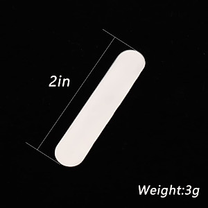 kcrygogo Golf Weighted Lead Tape Adhesive Lead Tape Strips Add Weight for Golf Club Tennis Racket Pickleball Paddle Adjust Weight (20pcs with Box)