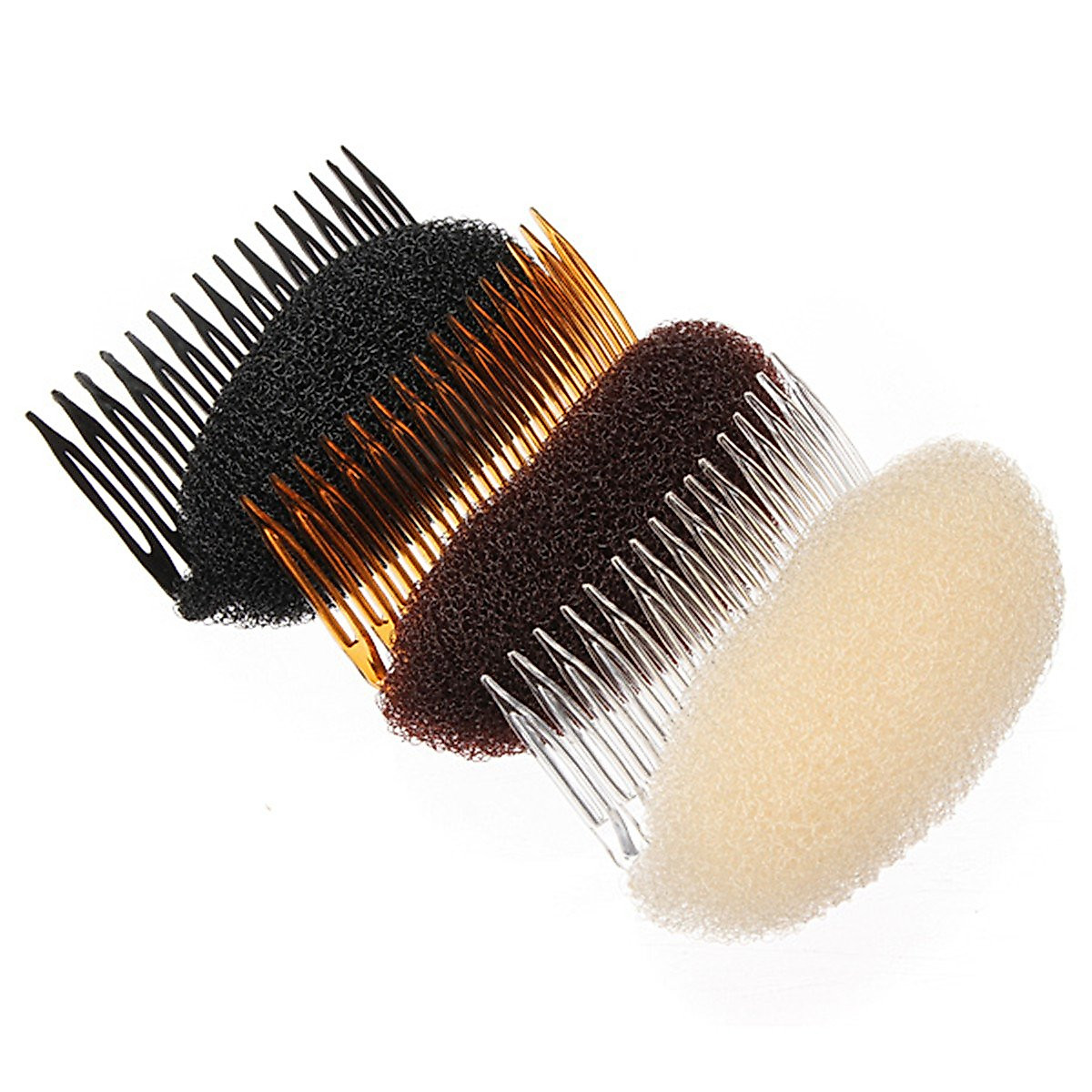 AnHua®1PC BUMP IT UP Volume Inserts Do Beehive hair styler Insert Tool Hair Comb (Beige)