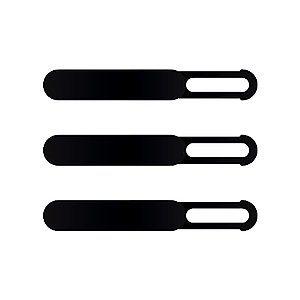 C-Slide Razor Webcam Cover 3 Pack | Ultra-Thin Sliding Camera Blocker for Computers, Tablets, Echos, Chromebook & More | Make Security a Priority | Black| 2.38” x 0.48” by 0.8mm Thin
