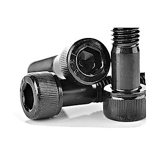 FullerKreg M10-1.5 x 100mm ISO 4762 Hex Drive Class 12.9 Black Oxide Finish Alloy Steel Socket Cap Screw (Pkg of 4)