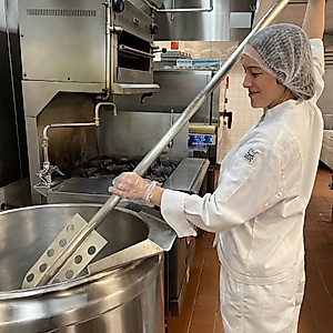 Cook's Brand KT1048P 48' Commercial Perforated Kettle Paddle, Heavy Duty Stainless Steel