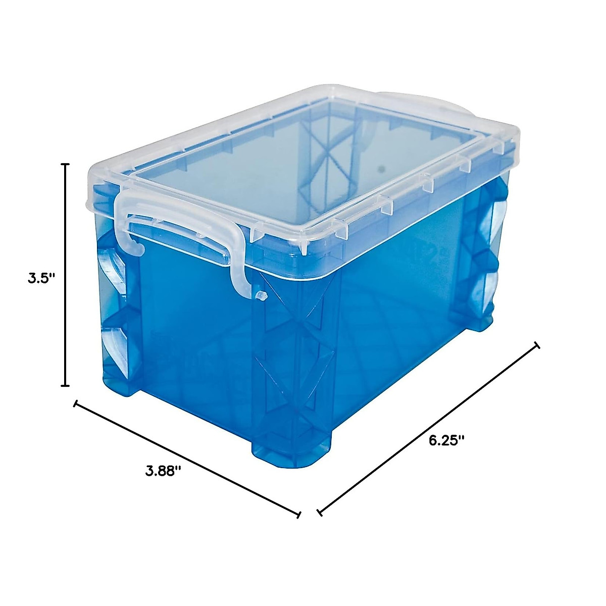 Super Stacker 3 x 5 Inch Index Card Box, Assorted Colors (61613)