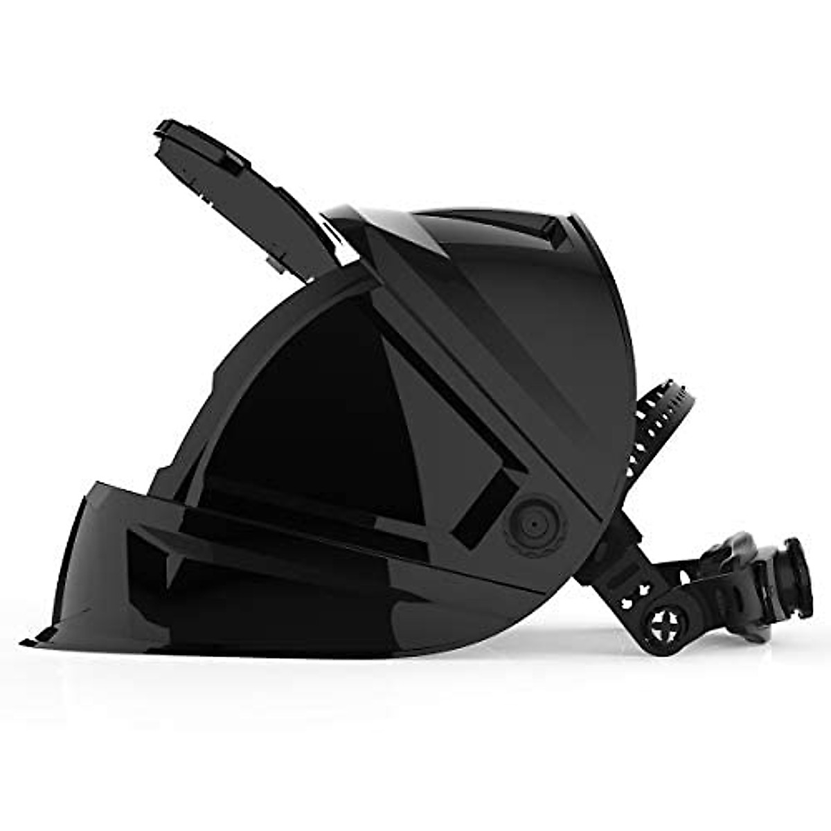 TOOLIOM Flip Up Welding Helmet 3.64 x 1.67 inch Auto Darkening Clamshell Welding Mask True Color Lift Front Welding Hood