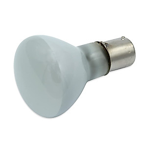 13V RV Light 1383 Bulb by Technical Precision - 20W Frosted R12 BA15S Bulb Single Contact Bayonet Base for Automotive, Elevator, and Reading - 300 Hours Rated Life - 10 Pack
