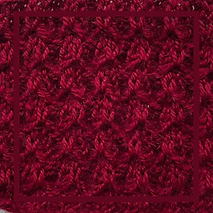 Woolen Delights Soft Wool Yarn for Crocheting, 3 Skeins, 522Yds/300G, Free Patterns - #4 Medium Aran/Heavy Worsted Weight Wool Yarn for Knitting - Crimson Red