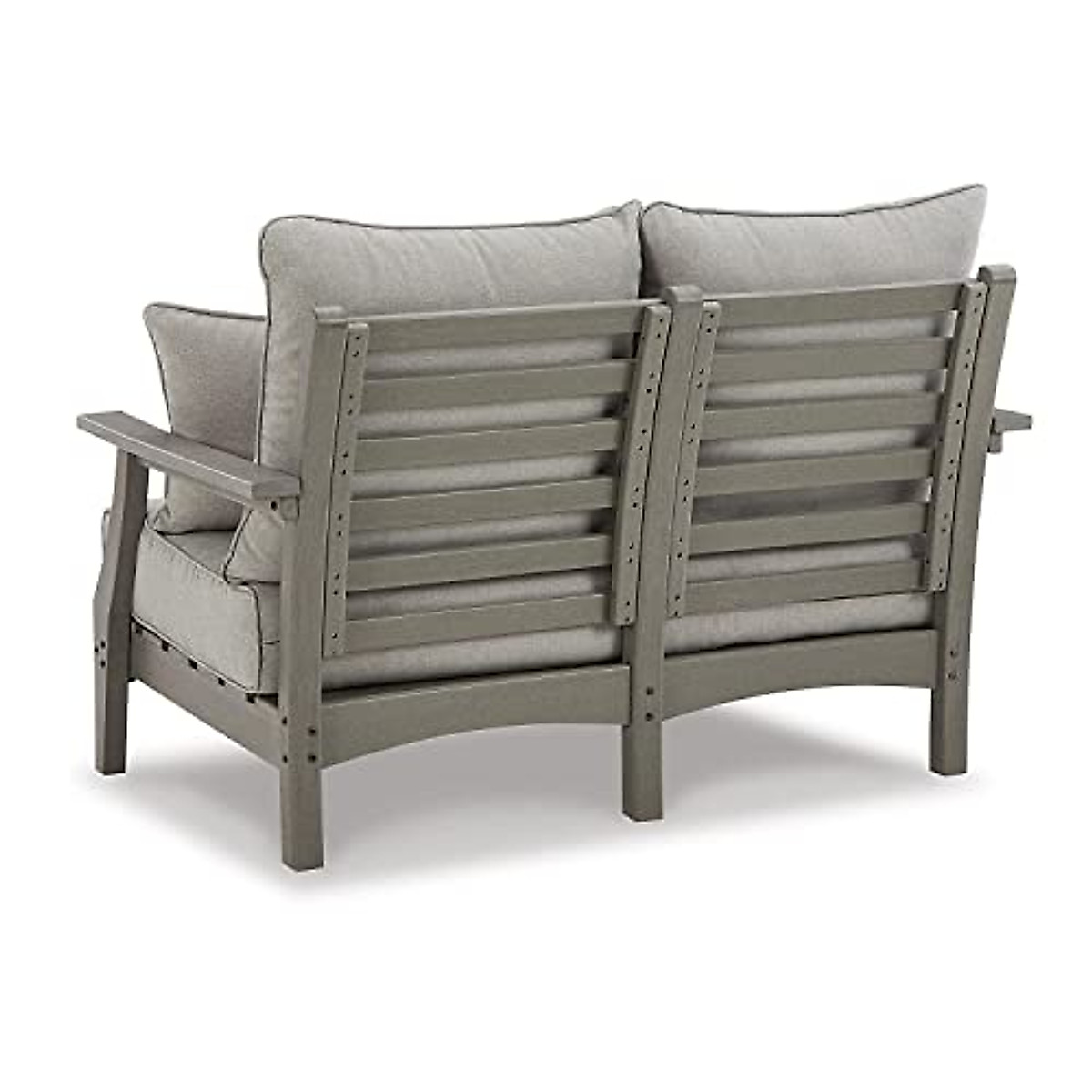 Signature Design by Ashley Visola Loveseat, Gray