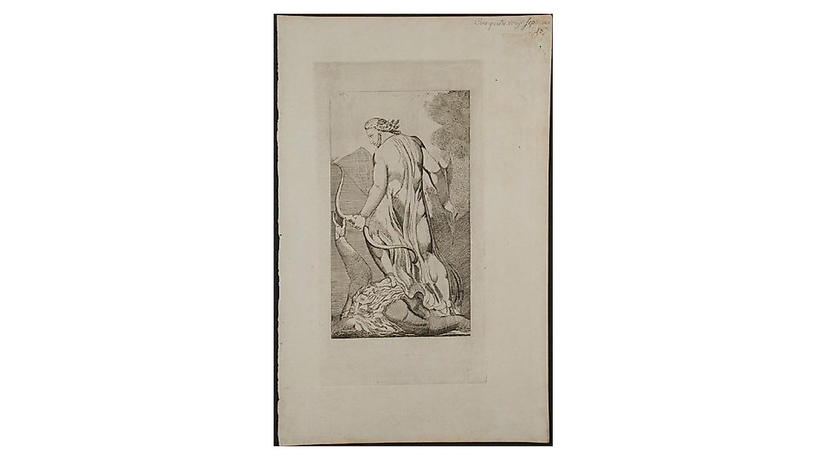 Christ Trampling on Satan: A Powerful Poem by Blake