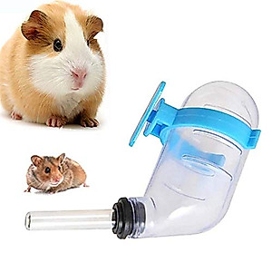 SPDD Automatic for Dogs Rabbit Hamster Food Bowl Water Drinker Dispenser,Pet Water Dispenser Water Drinking Bowl Hamster Feeder Drinking Fountains(Blue)