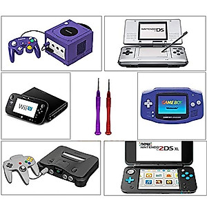 Triwing Screwdriver Compatible With Nintendo Switch, EMiEN 2.0mm Phillips 1.5mm Y00 Tri-Point Tri Wing Tip Screwdriver Kit Compatible With Nintendo Switch Joy-Con and Consoles Repair