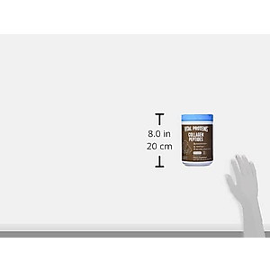 Vital Protein Collagen Peptides, Pasture Raised, Grass Fed, Paleo Friendly, Gluten / Zero Sugar Dairy Free, Chocolate, 32.56 Oz