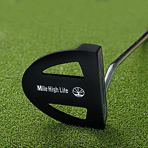 Mile High Life | Men’s Golf Putter w Premium Grip | Right Handed Putters w Aim Line | Entry Level Golfer Putter | Value Alternative to Major Brands