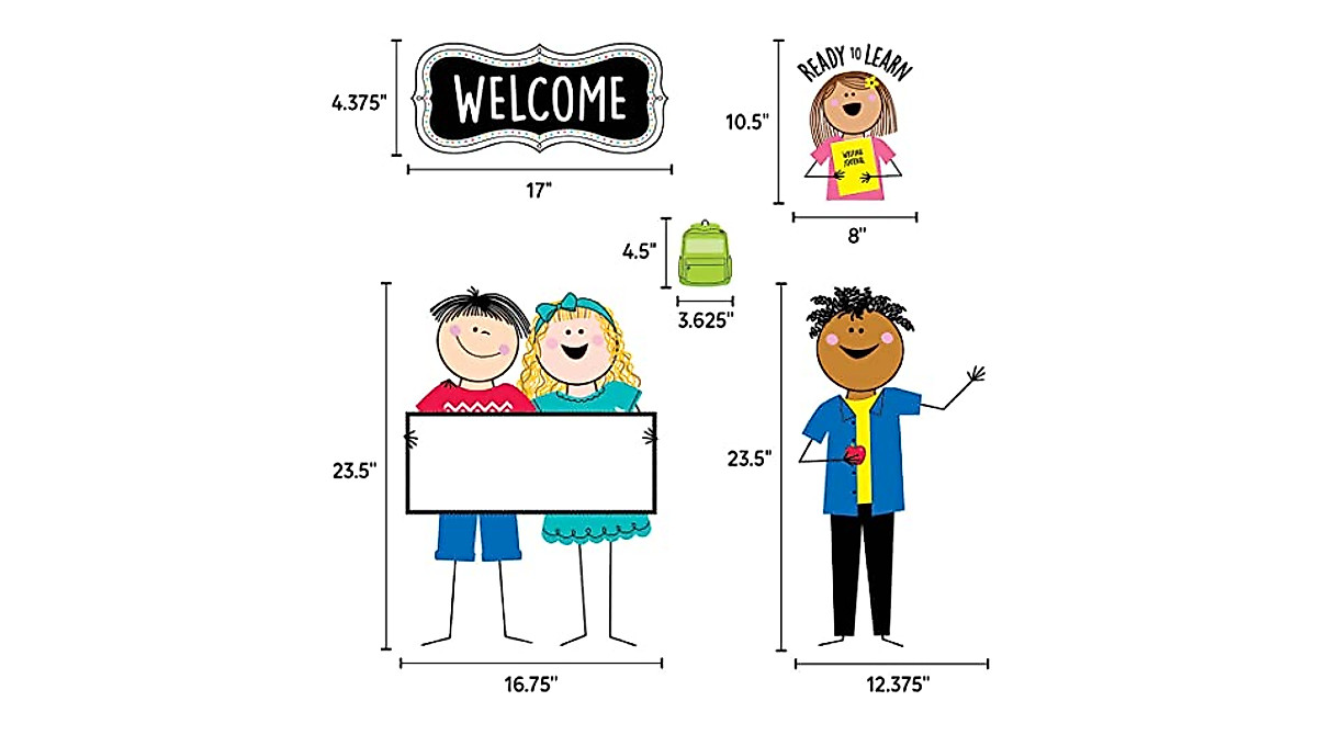 All Are Welcome Bulletin Board Set for Classroom | Creative Teaching Press