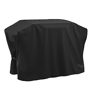 Griddle Cover for Blackstone 36 Inch Griddle with Hood, Heavy Duty Waterproof 5482 Premium Flat Top Gas Grill Cover with Large Air Vent and Click-close Straps, Black