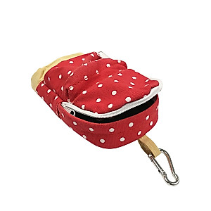 Wrapables® Mini Backpack Pencil Case Pouch, Red