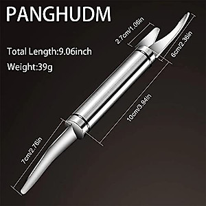 2Pcs New 5 in 1 Multifunctional Shrimp Line Fish Maw Knife,Stainless Steel Quickly Shrimp Deveiner Tool,Fish Scale Remover,Duck Intestine Cleaner,Effortless Kitchen Tools