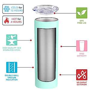 Nurse Gifts For Women Nurse Practitioner Retirement Gifts 20oz Funny Green Skinny Wine Tumbler Nurse Graduation Christmas Presents Bulk For School Student I Will Stab You Travel Cup With Straw