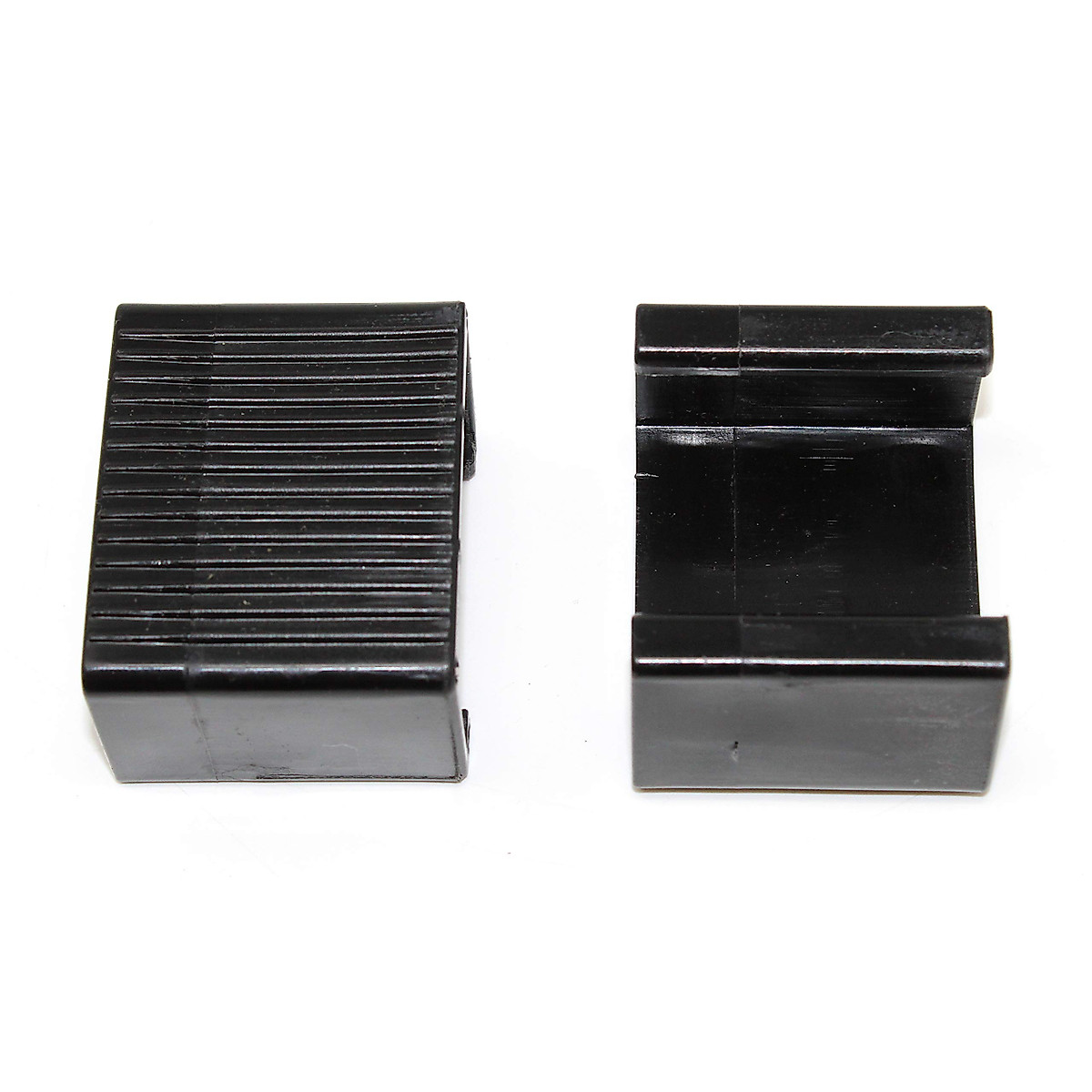 JSP Manufacturing Patio Rattan Wicker Furniture Medium Alignment Fasteners Clips for Sectional Sofa Chair (10) Black