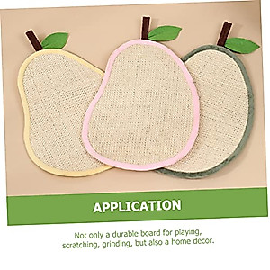 Cat Scratching Post Pets Toys House Toy Cat Sofa Protector Cat Scratcher Mat Natural Sisal Cat Scratcher Kitten Scratching Pad Kitten Scratch Plaything Cat Scratch Plaything Green