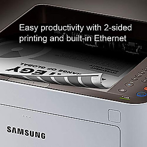 HP Samsung ProXpress M4020ND Monochrome Laser Printer with Mobile Connectivity, Duplex Printing, Built-in Ethernet, Print Security & Management Tools (SS383K)