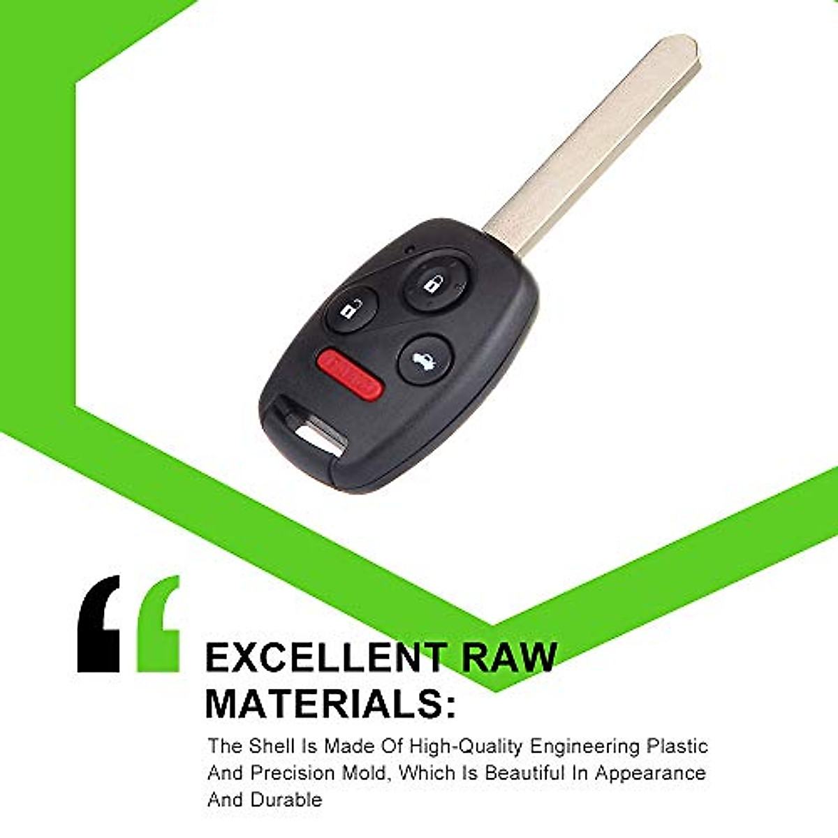 SCITOO Keyless Entry Remote Control Key Fob Replacement for Honda Accord for Honda CR-V 2003-2007 1PC FCC OUCG8D380HA 35111SHJ305 850GG8D380HA