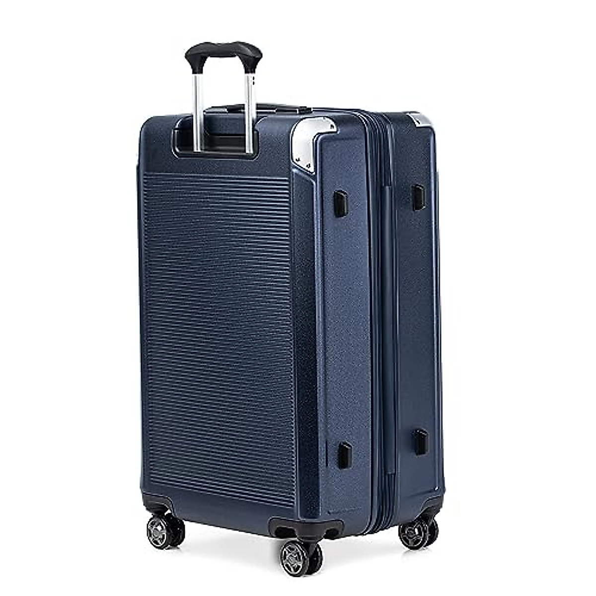 Travelpro Platinum Elite Hardside Expandable Spinner Wheel Luggage TSA Lock Hard Shell Polycarbonate Suitcase, True Navy Blue, Checked Large 28-Inch