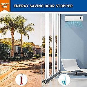 MAGZO Under Door Draft Stopper 36 inch, Cute Husky Dog Door Draft Blocker Sound Noise Cold Air Wind Dust Proof Energy Saving…