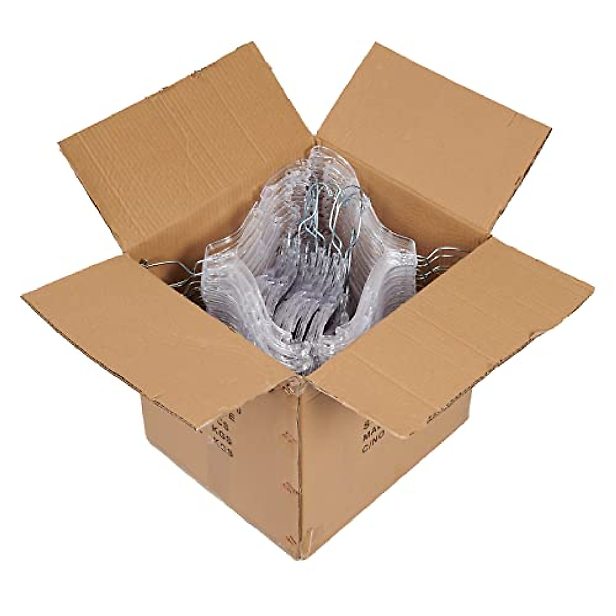 Clothes Hangers - Light Weight Dress Hangers - 17" - Case of 100