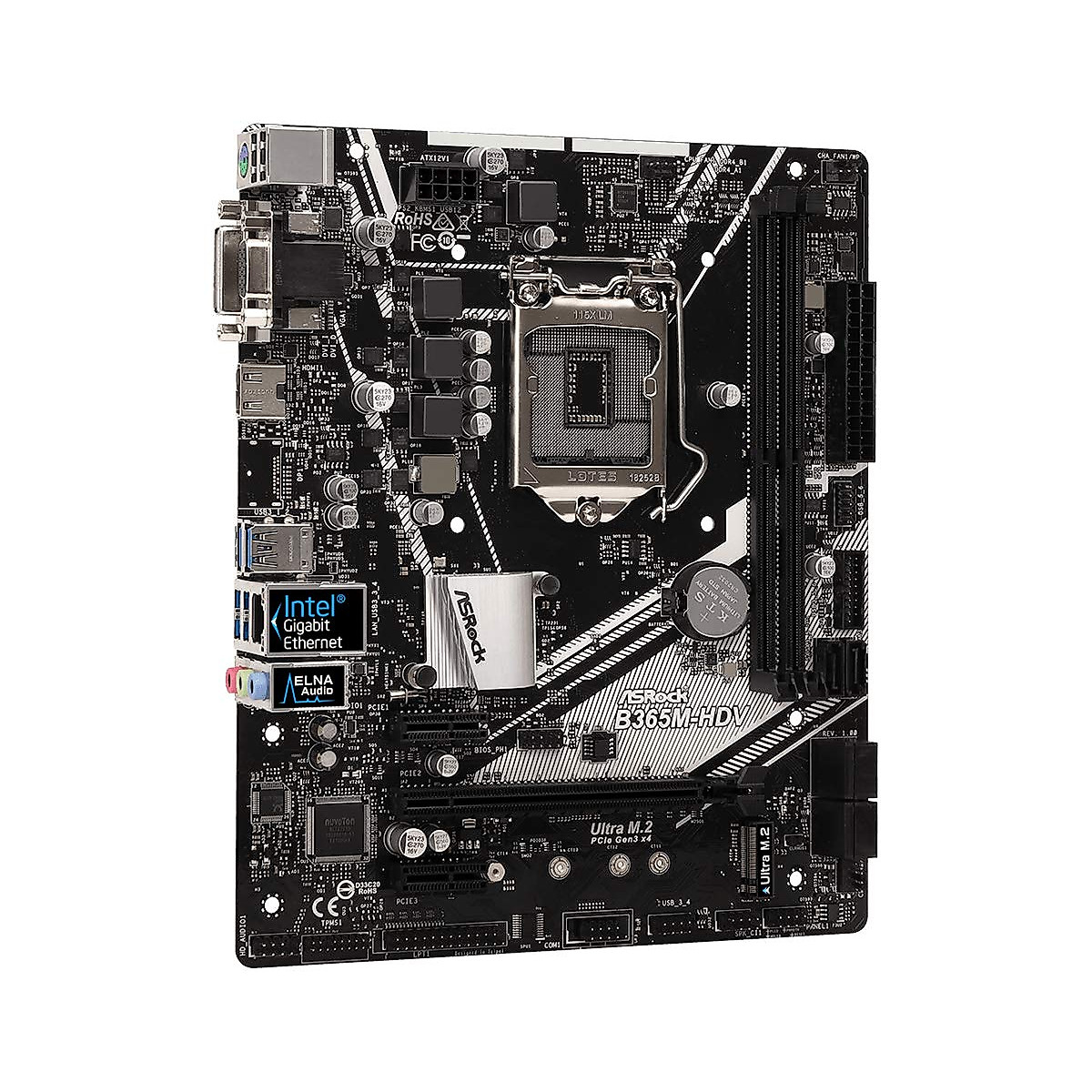 ASRock Intel B365 Chipset Motherboard, B365M-HDV