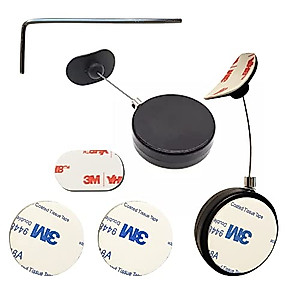 Remote Tether | Security Cable Lock for TV Remotes | tv remote holder | retractable wire remote | remote control holder | Lost Remote solution | Fire stick remote | apple tv remote | Never lose remote