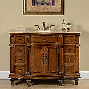 Silkroad Exclusive HYP-0277-T-UWC-48 Vanities, 48-Inch