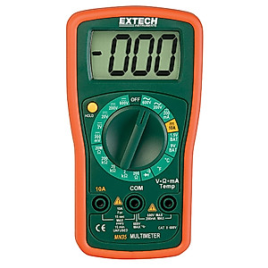 Extech Instruments Manual Ranging Digital Mini Multimeter