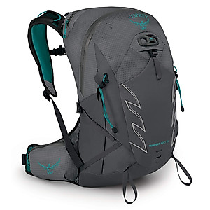 Osprey Tempest Pro 18L Women's Hiking Backpack, Titanium, Medium/Large