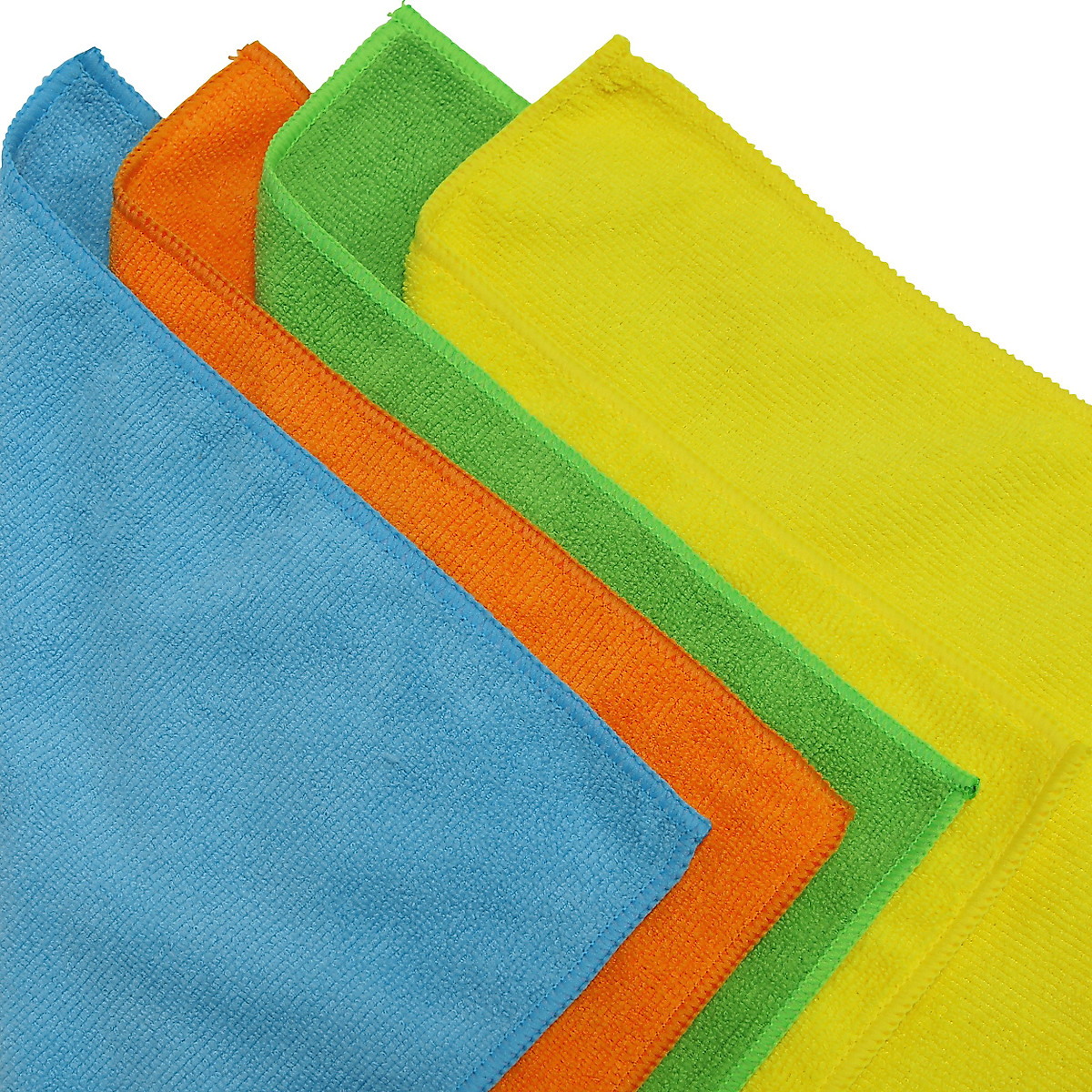 50 Pack - Simple Houseware Microfiber Cleaning Cloth (12" x 12")